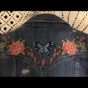 Blank NYC | Jackets & Coats | New Blank Nyc Denim Embroidered Jacket ...